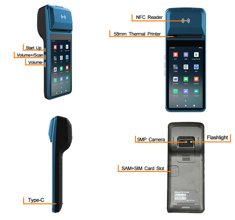 Buy Wholesale China Gsm Bt Wifi Android 11 Pos Hardware System Psam ...