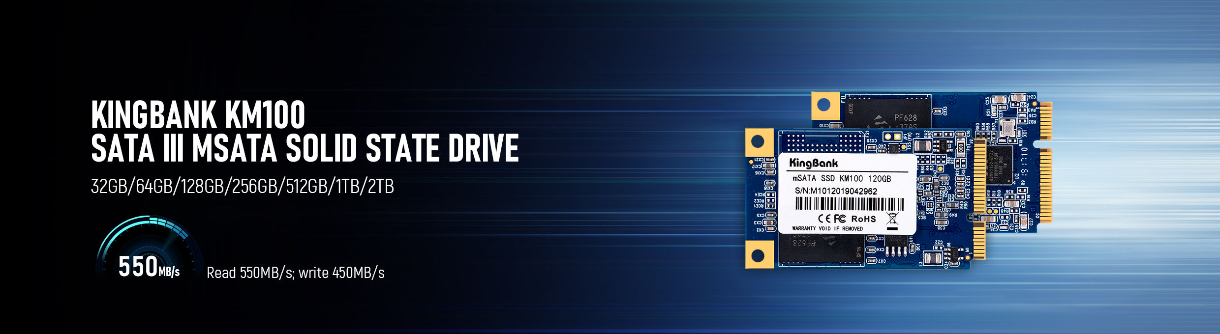 Kingbank Msata Ssd 32gb 60gb 64gb 120gb 240gb 128gb 256gb Mini Sata ...