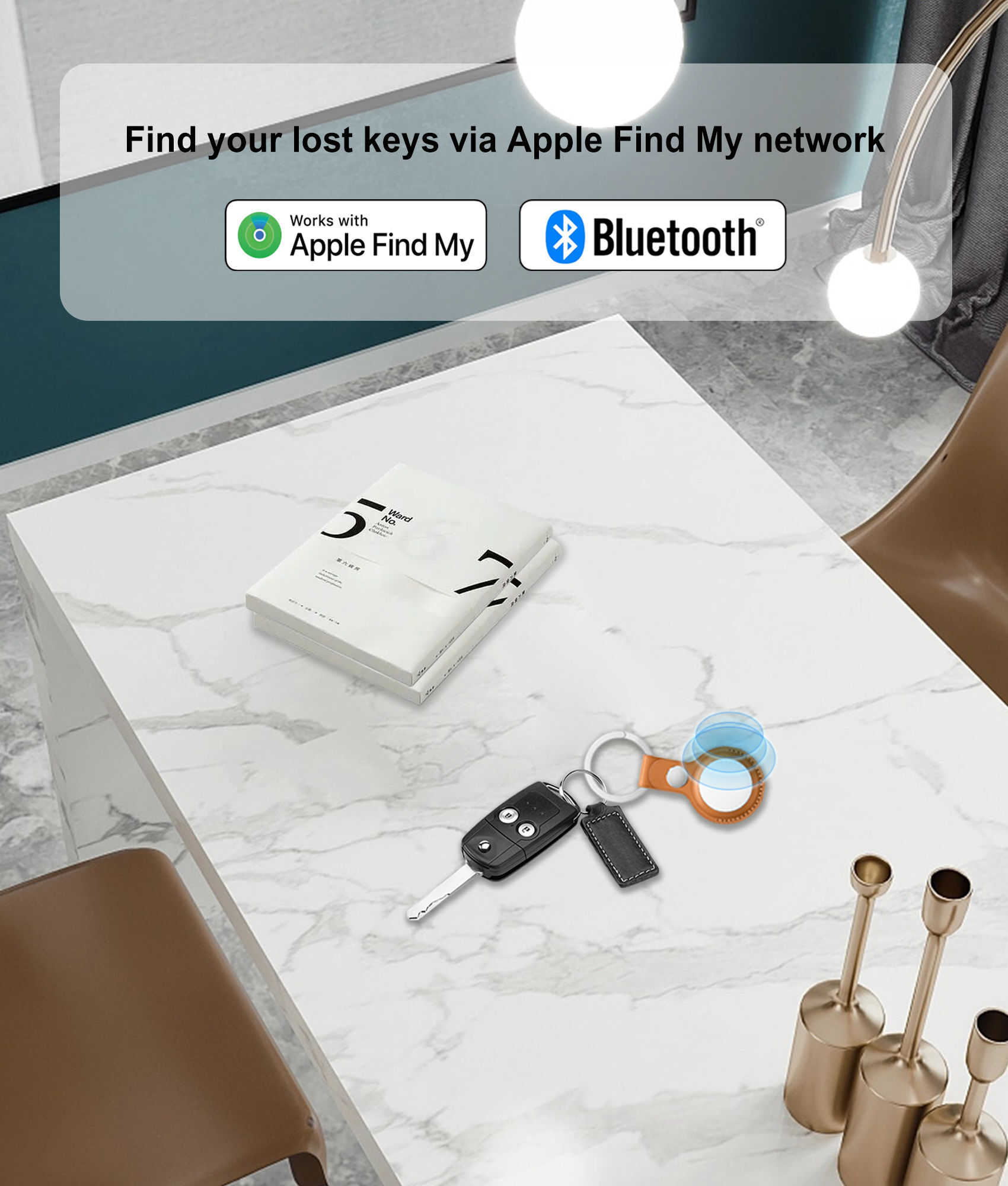 Buy Wholesale China Work With Find My Bluetooth Tracker Anti Loss Device Key Finder Location ...