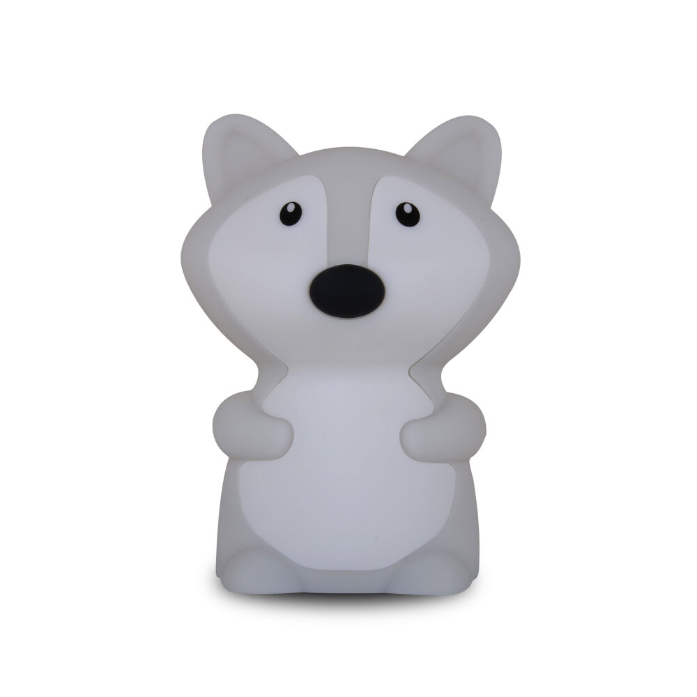 Fashion Fox Silicone Colorful Bluetooth Night Light Easily Portable ...