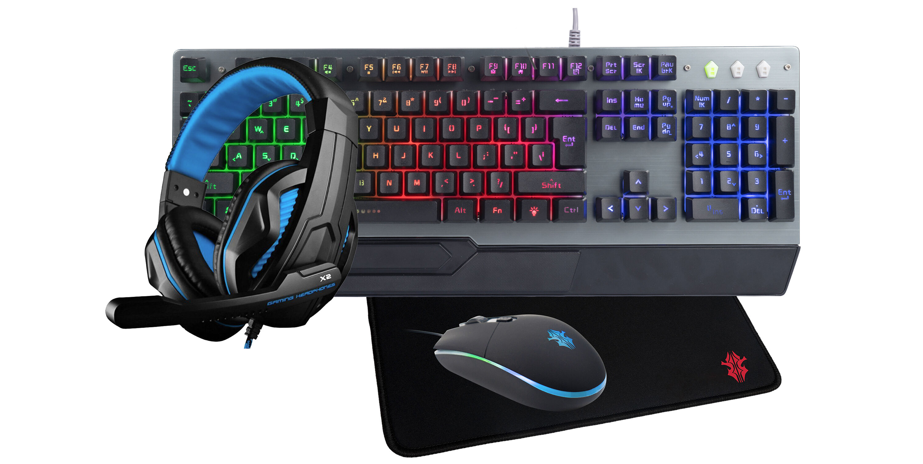 Hot Selling 4-in-1 Gaming Kit- Gaming Keyboard, Gaming Mouse, Gaming ...
