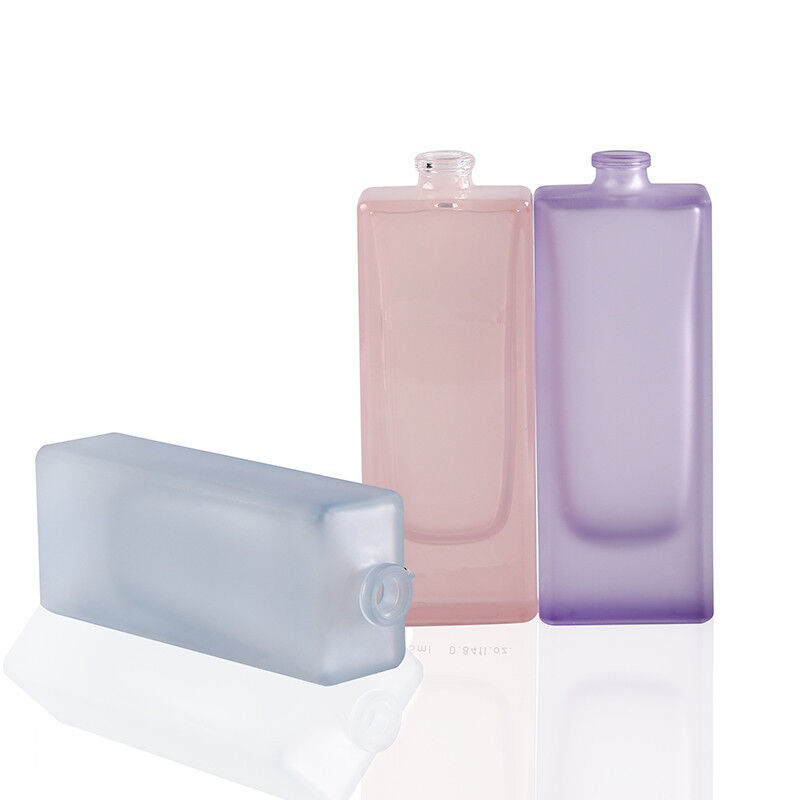 Buy Wholesale China 50ml Frosted Bayonet Perfume Bottle Flat Square ...