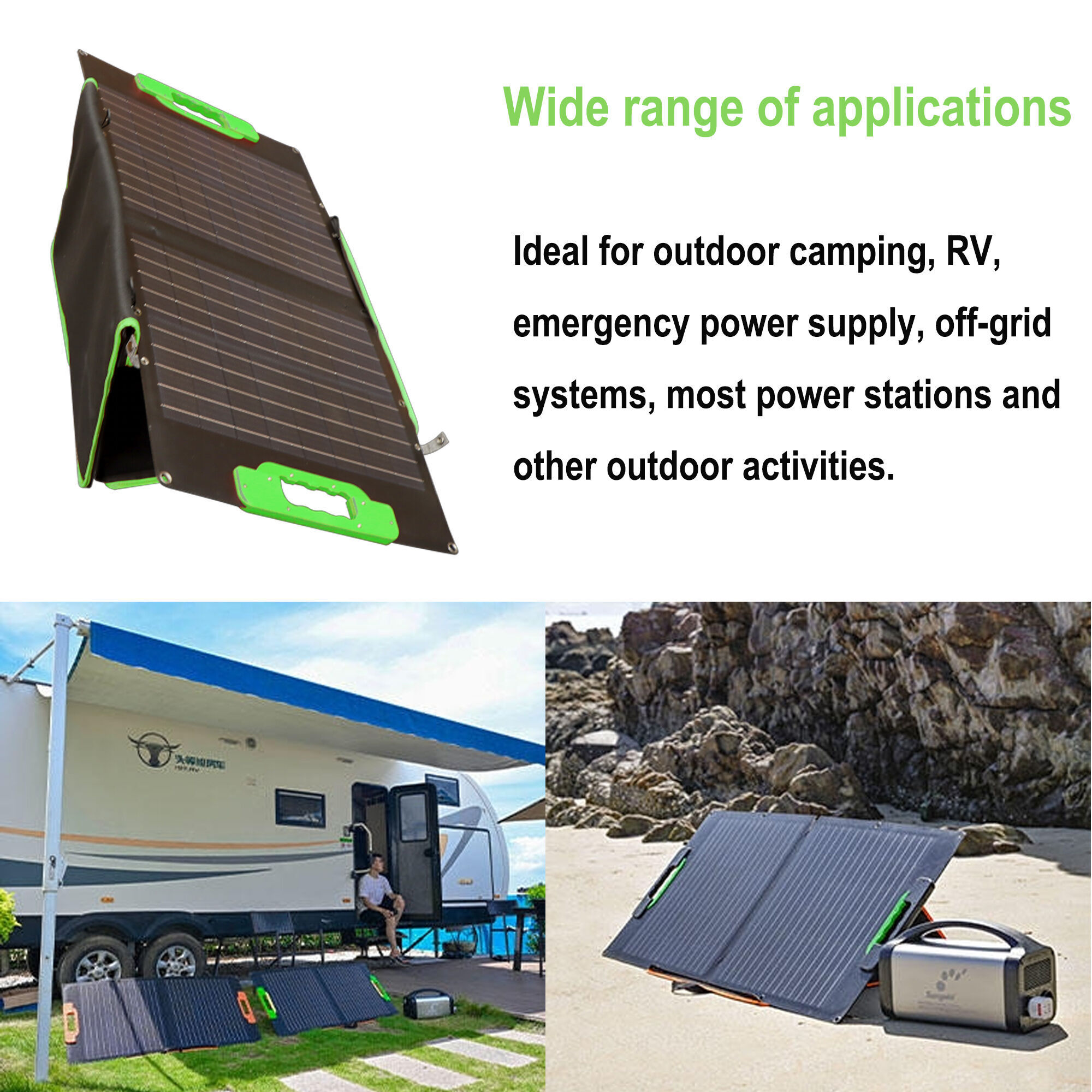 Buy Wholesale China Solar Panel 110w, Monocrystalline Portable Solar ...