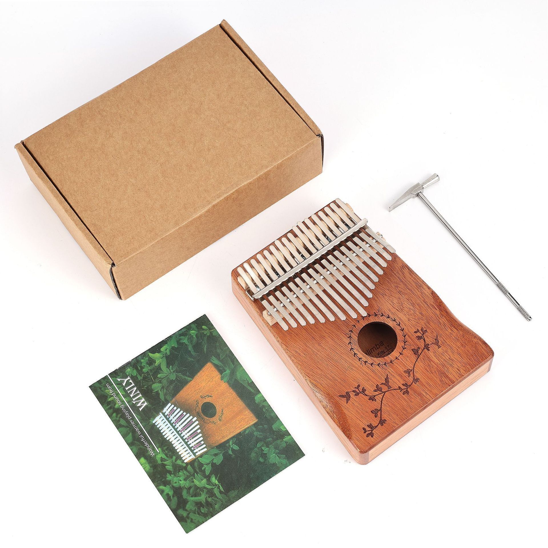 Buy Wholesale China 17 Key Acacia Wood Kalimba Eq Kalimba & Mahogany ...
