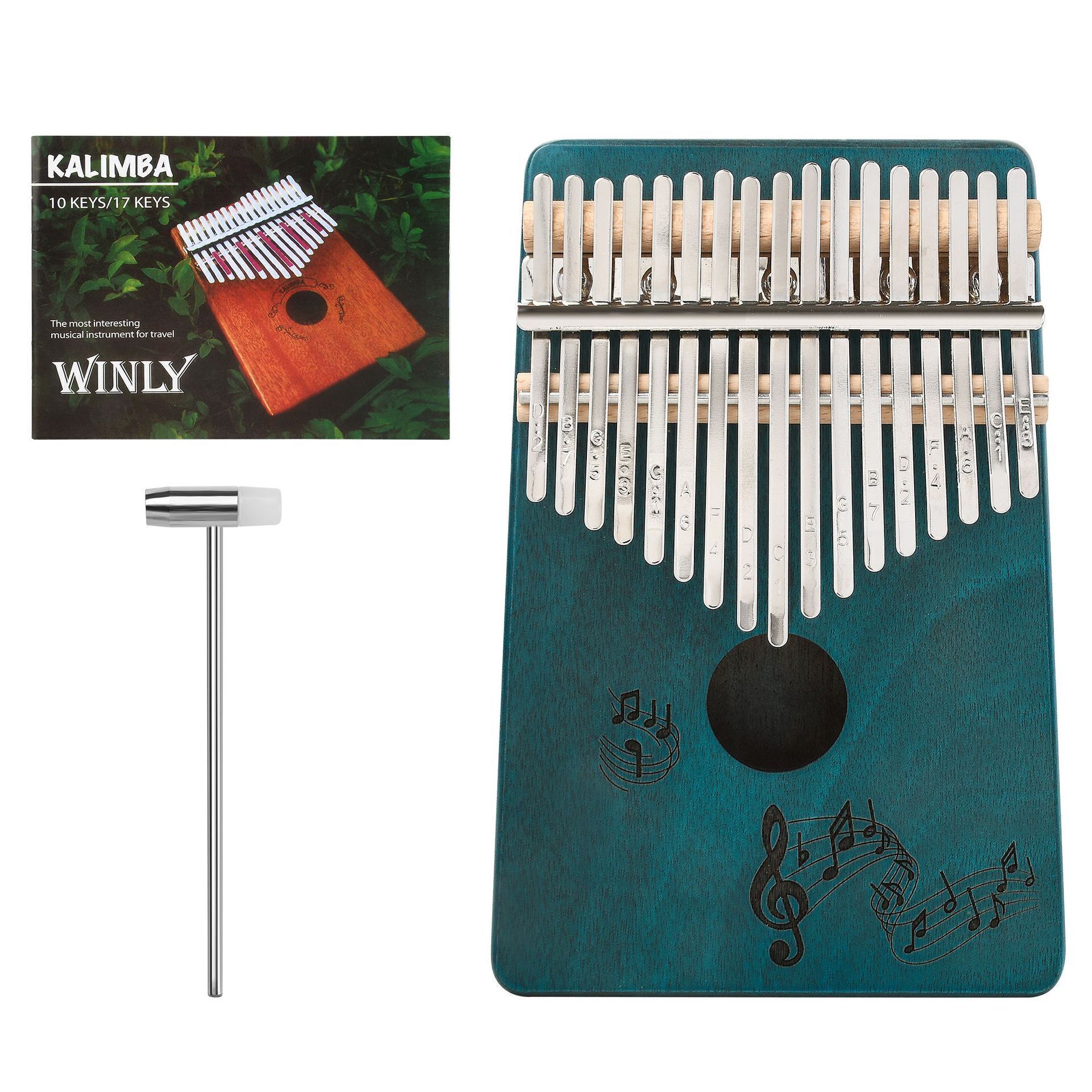 Buy Wholesale China 17 Key Acacia Wood Kalimba Eq Kalimba & Mahogany ...