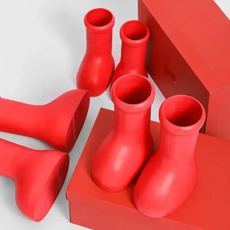 Achetez en gros Bottes En Caoutchouc, Chine et Grosse Botte Rouge à 12. ...