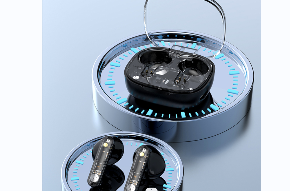 Buy Wholesale China Transparent Tws Bluetooth5.3 Headphones True ...