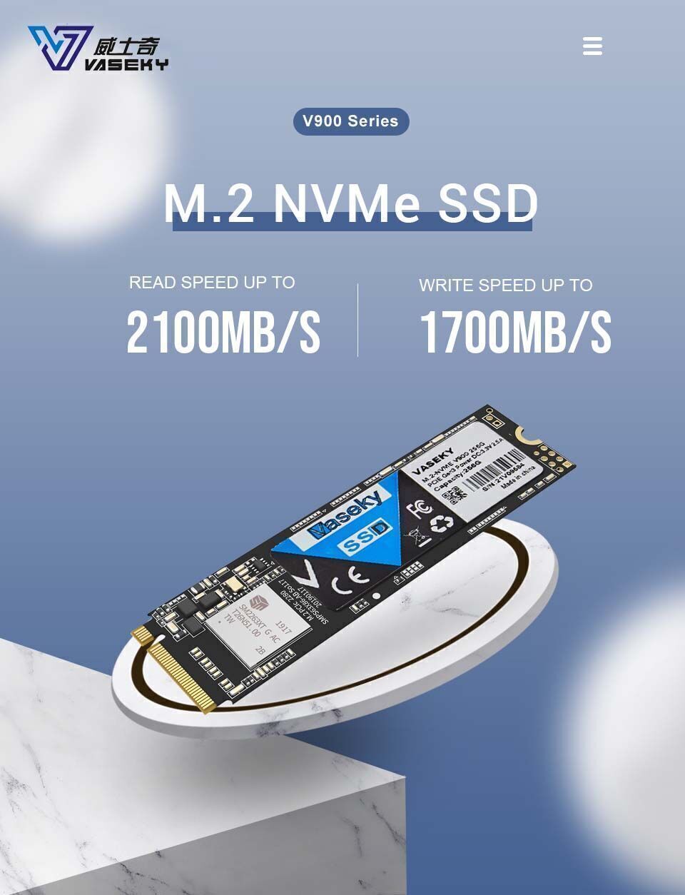 Buy Wholesale China Vaseky Ssd M2 Nvme 128gb 256gb 512gb 1tb Solid ...