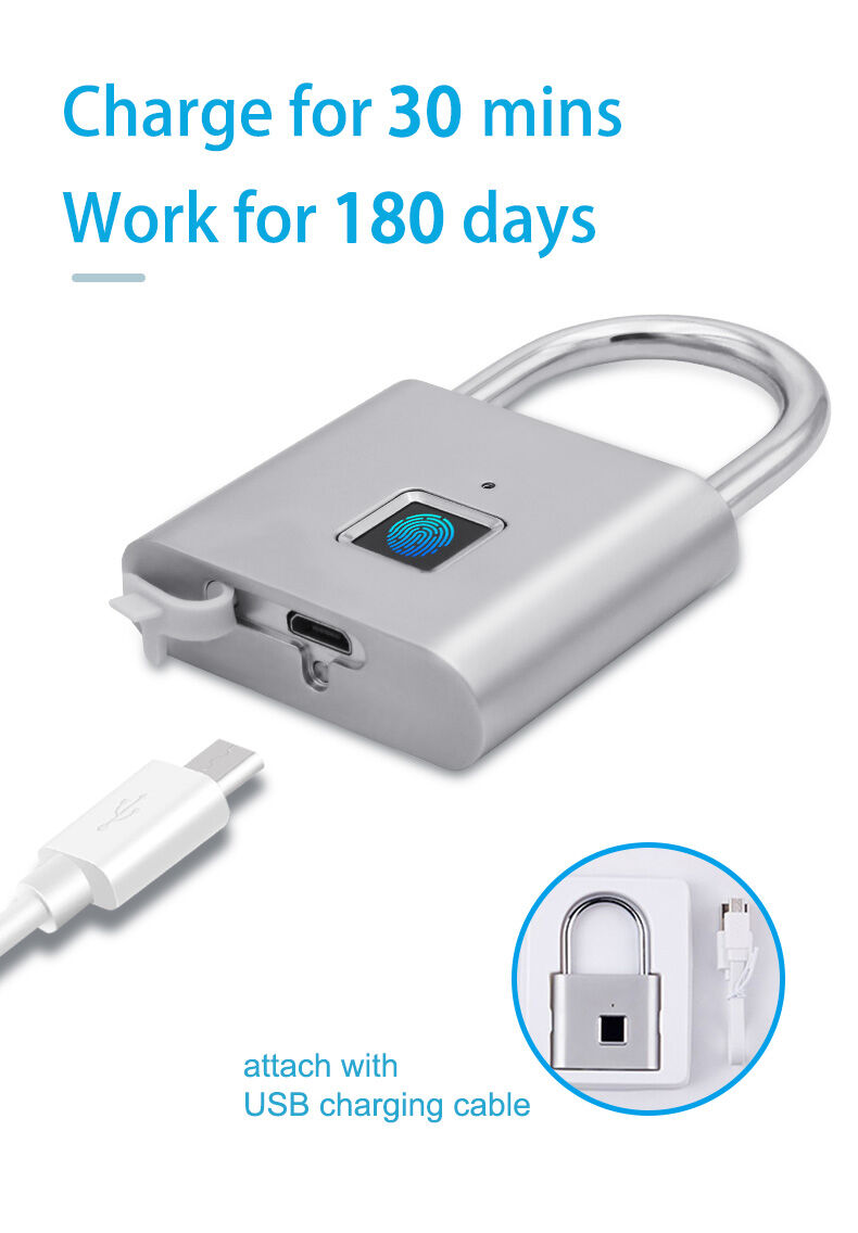 Buy Wholesale China Hot Sale Waterproof Smart Padlock Smart Fingerprint ...