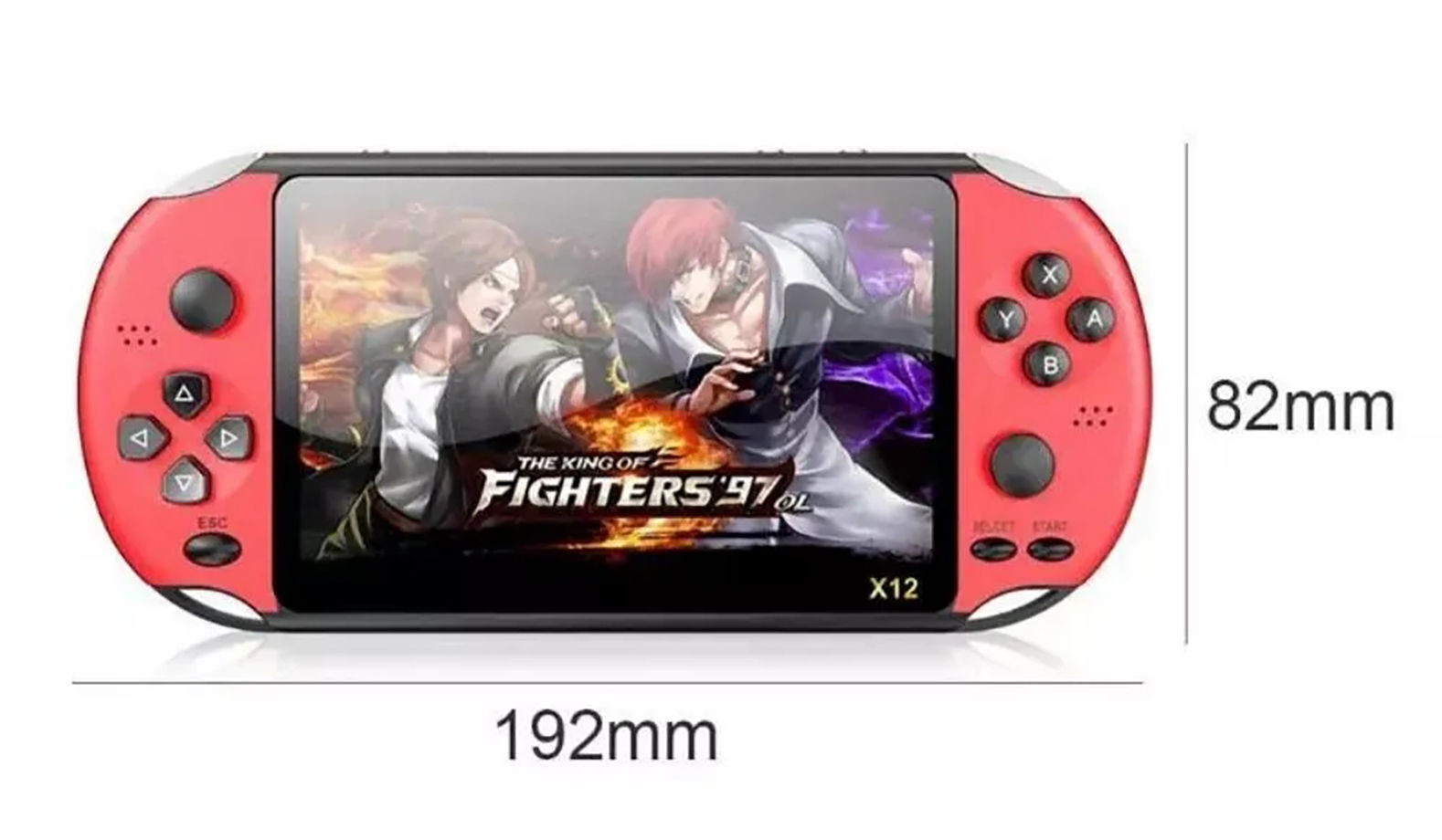 Buy Wholesale China X12 5.1 Inch Handheld Video Game Console 8gb Built ...