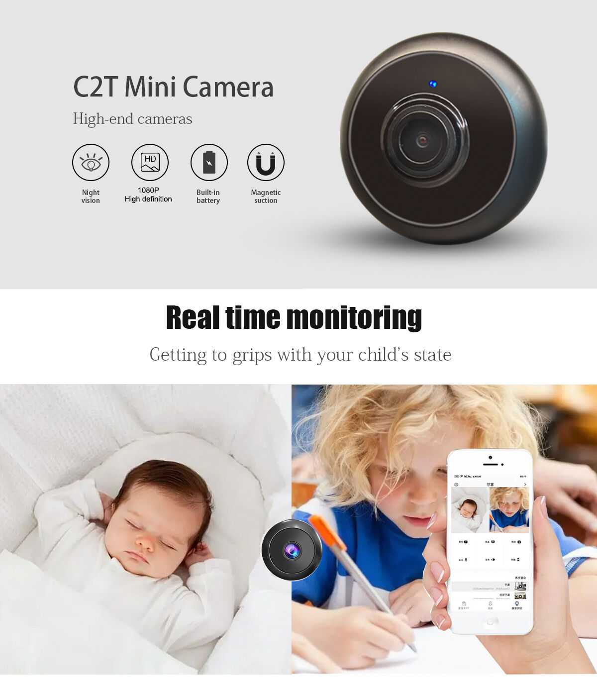 Buy Wholesale China C8t Camsoy Fowl App Hidden Wireless Wifi Secuirty ...