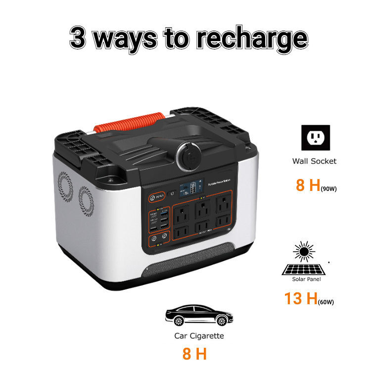 Buy Wholesale China Larger Capacity Portable Power Station 648wh 700w ...
