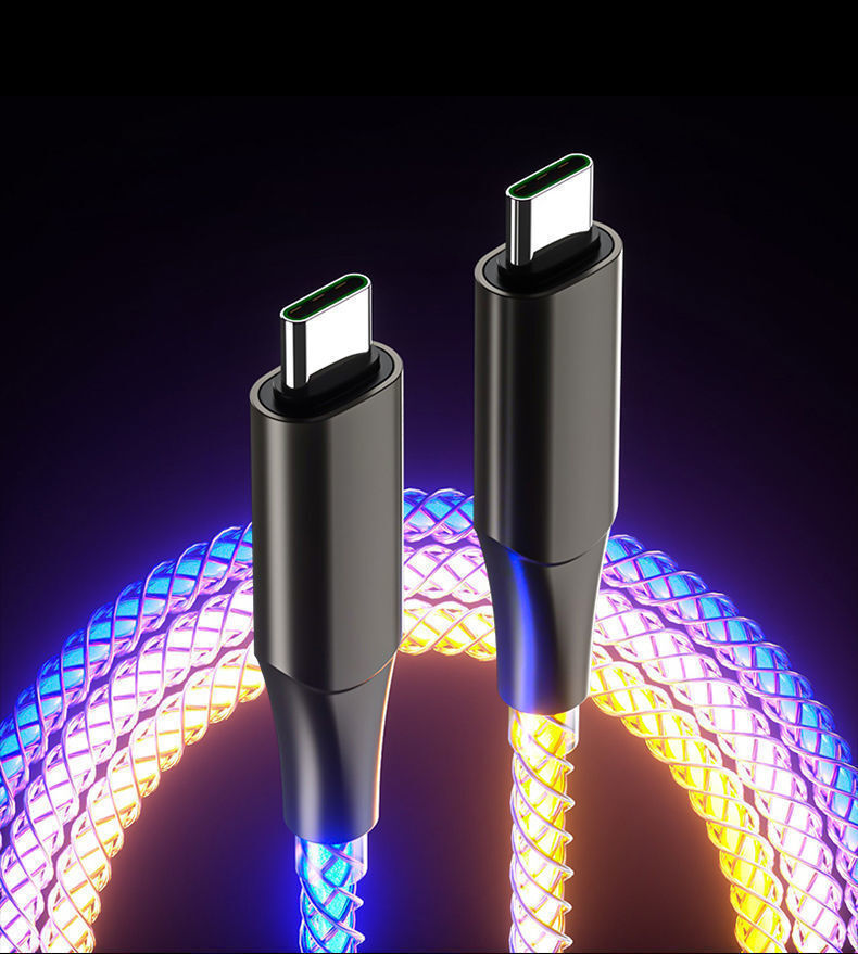 Buy Wholesale China Yellowknife Flowing Light Usb Data Cable Led Light ...