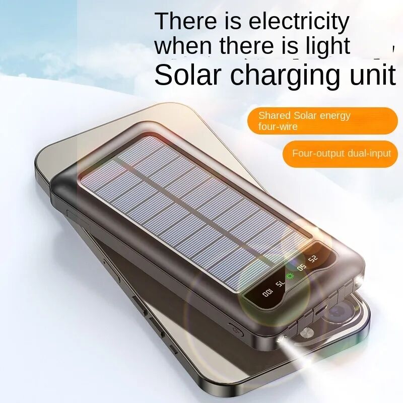 Buy Wholesale China Portable Power Bank Ultra Slim Solar Powerbank ...