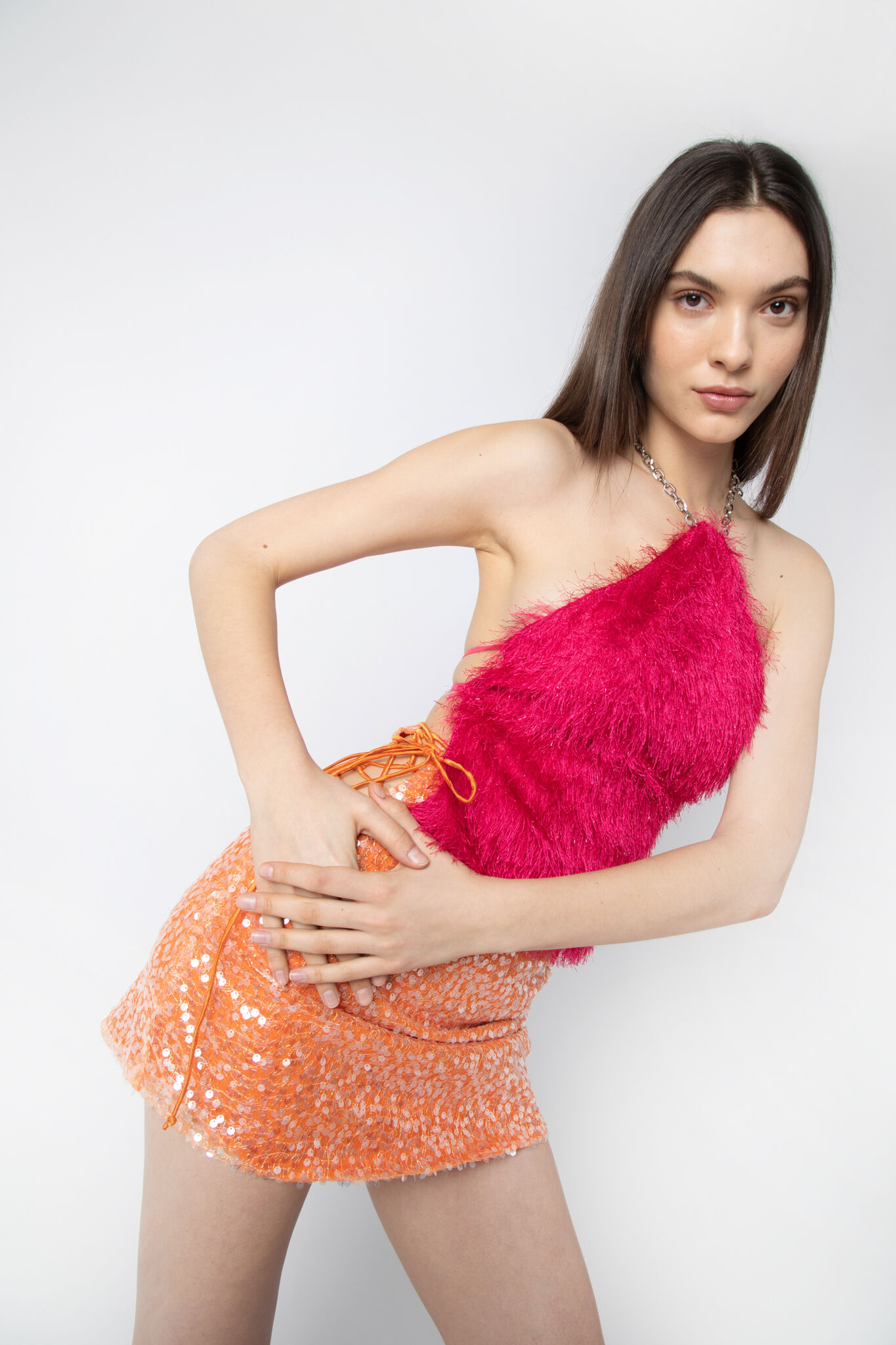 Buy Wholesale China Whosale Women Chain Halter Backless Fringe Crop Top ...