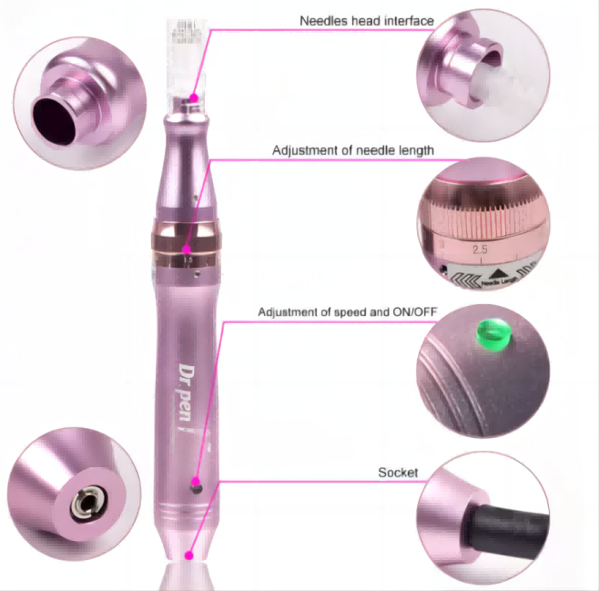 Buy Wholesale China Derma Pen Professional Kit Multi-function Electric ...