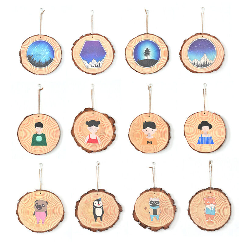 Buy Wholesale China Diy Custmized Printed Logo Wooden Keychains Wooden ...