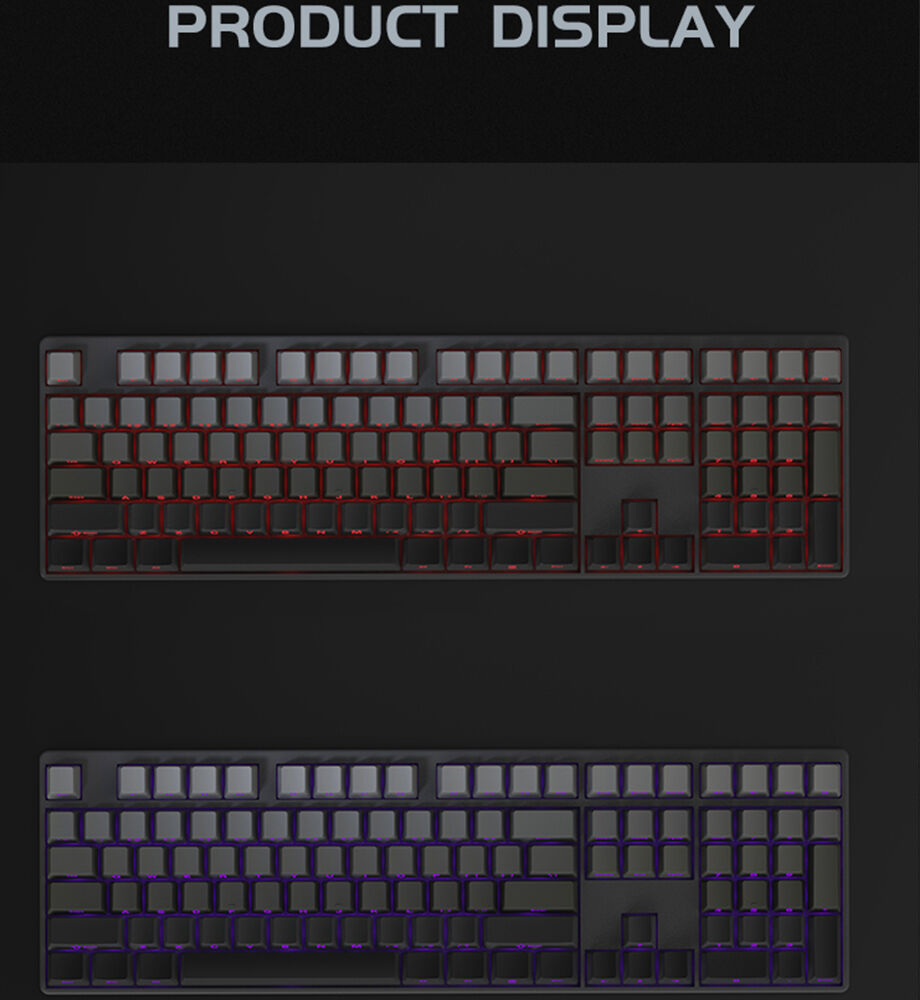 Buy Wholesale China Oshid 104 Keys Side-engraved Double Shot ...