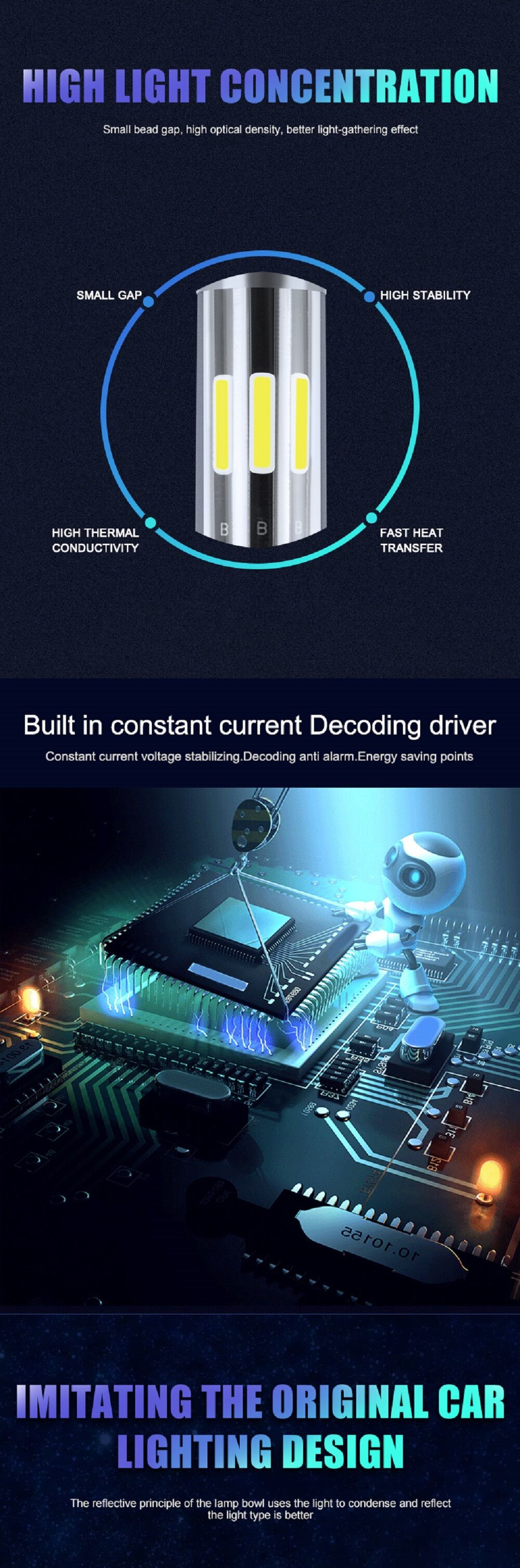 Buy Wholesale China Auto Lighting System H11 8sides Led Headlight 9006 ...