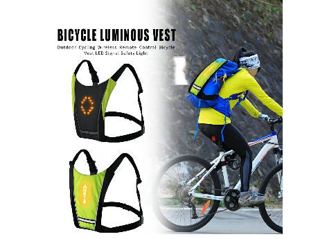 Cycling Led Bicycle Vest For Bicycle Vest Led For Bicycle Riding ...