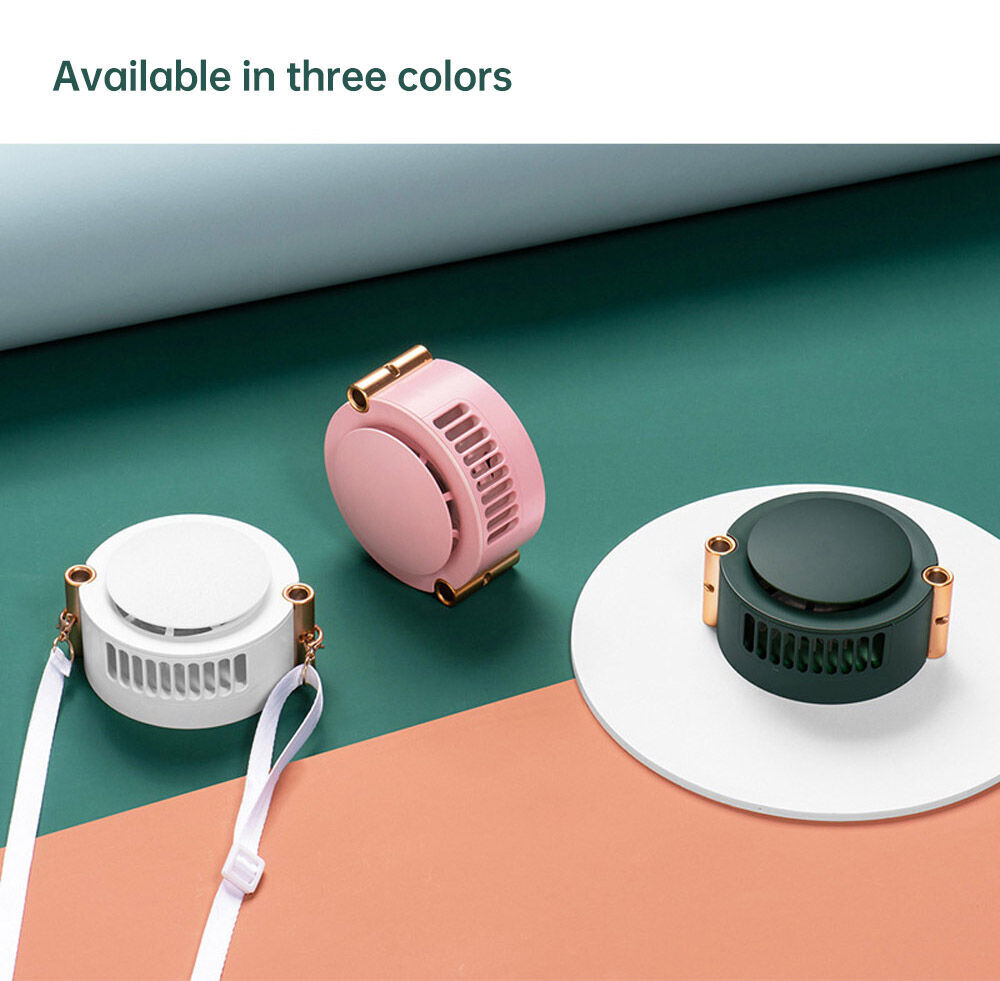 F181 Halter Neck Fan Simple And Fashionable, Portable Portable Desktop ...