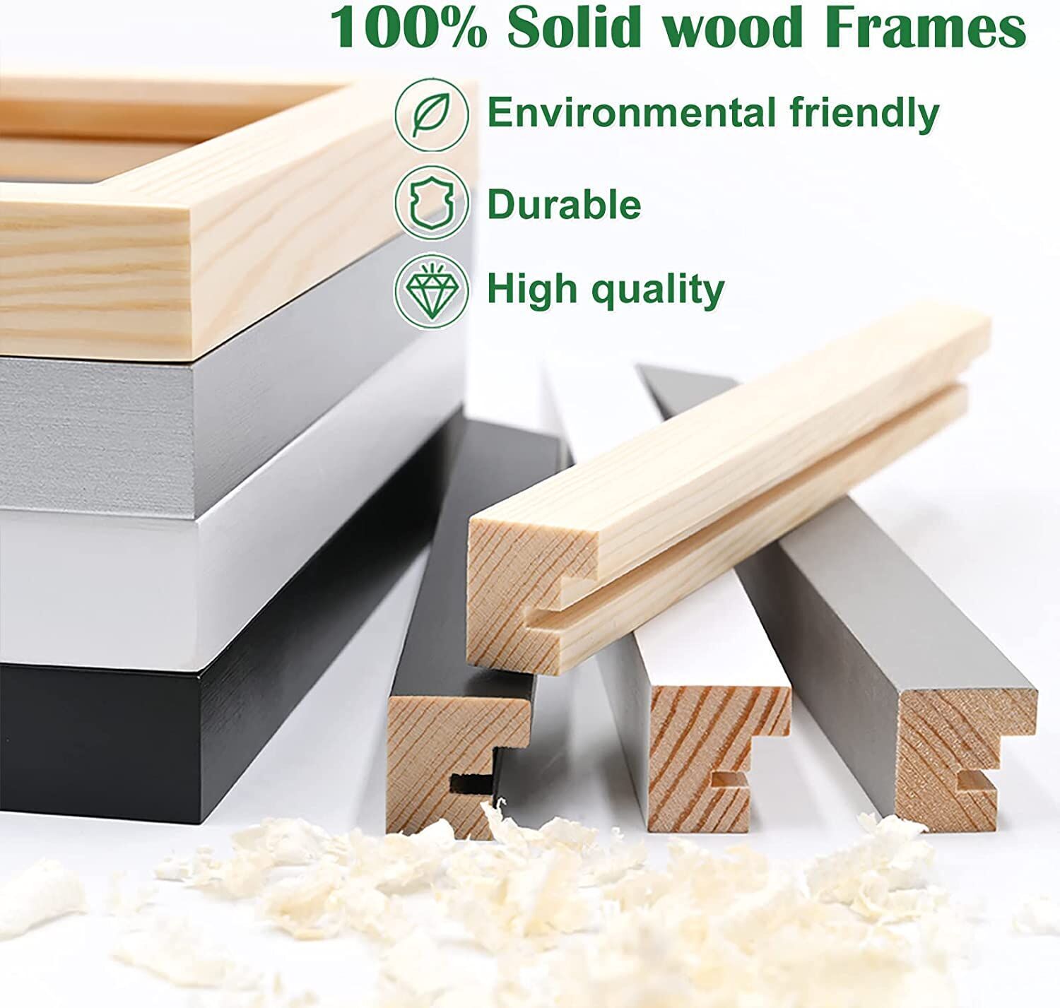 Buy Wholesale China Wholesale Wooden Photo Frames,basic Rectangular 4 ...
