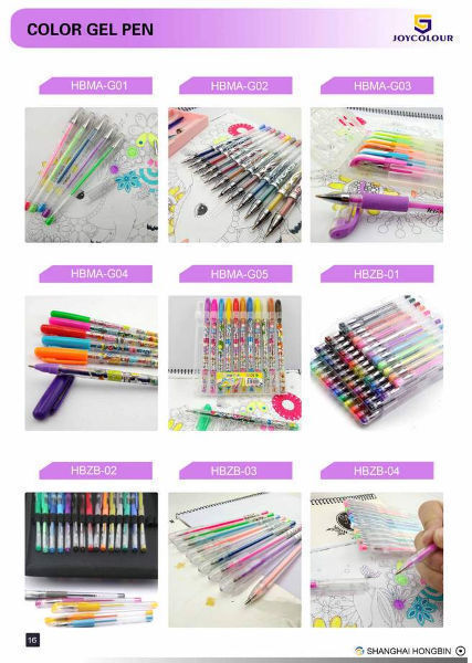 Buy Wholesale China Gel Pen Refill,colorful Art Gel Pen,12-160 Color ...