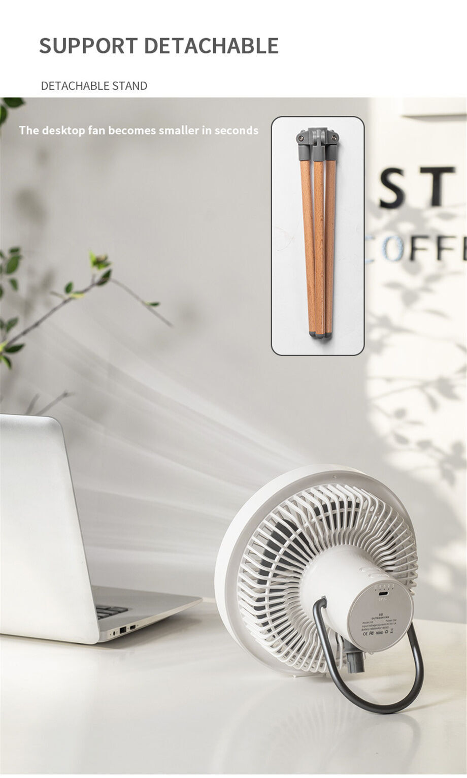 Buy Wholesale China New Camping Usb Mini Desk Fan Ceiling Home Desktop ...