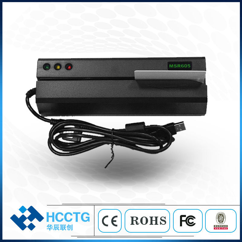 Usb Magnetic Stripe Card Reader/writer For Id Recognition (msr605 ...