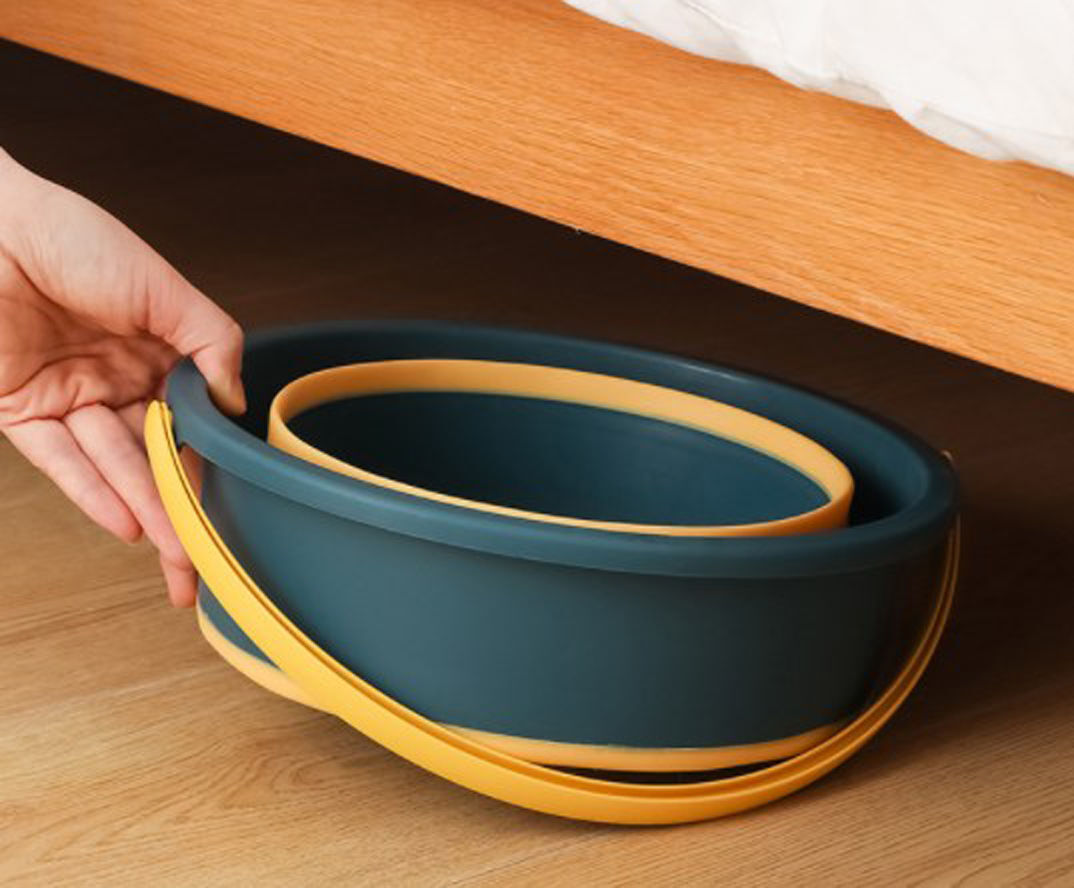 Buy Wholesale China Portable Pail Folding Plastic Water Buckets For ...