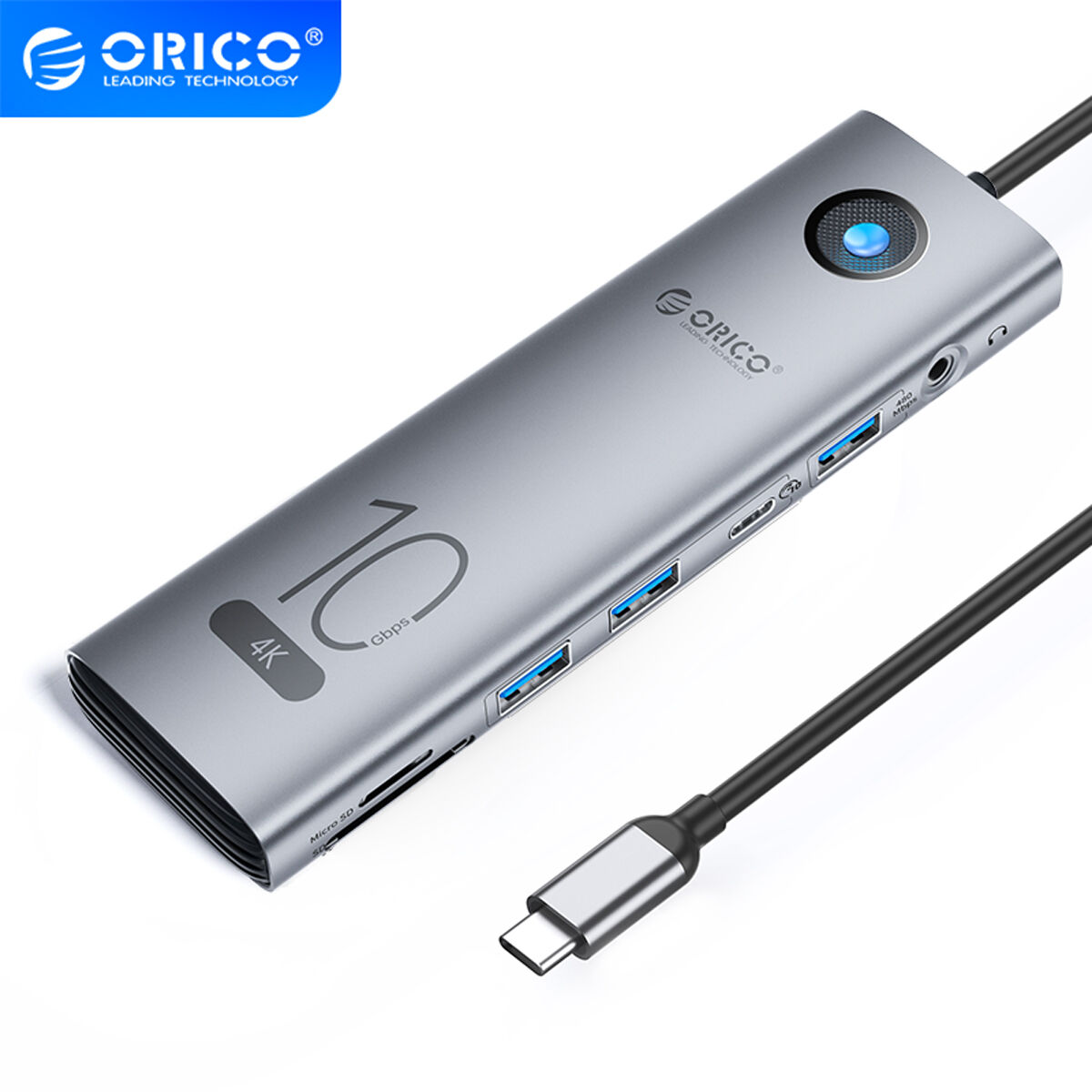 Buy Wholesale China 10gbps Usb C Hub,orico 10-in-1 Usb-c Laptop Docking ...