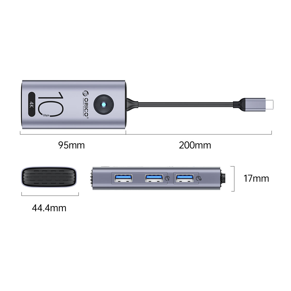 Buy Wholesale China 10gbps Usb C Hub,orico 10-in-1 Usb-c Laptop Docking ...