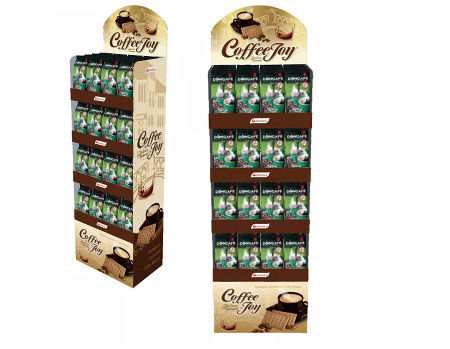 Buy Wholesale China Pop Up Free Standing Floor Display Coffee Displays ...