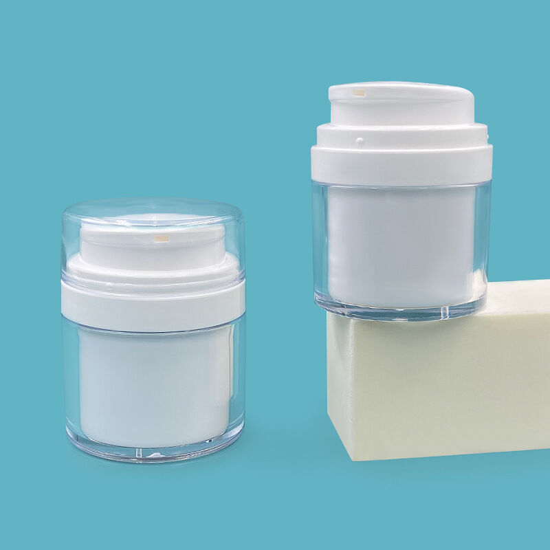 15g 30g 50g Acrylic Material Airless Jar For Mask Packaging, Acrylic ...