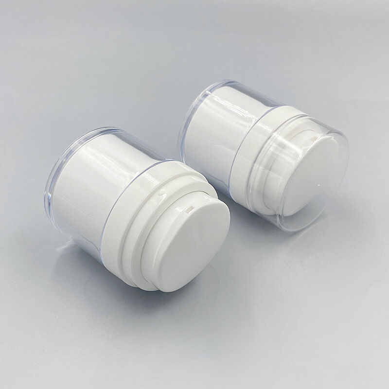 15g 30g 50g Acrylic Material Airless Jar For Mask Packaging, Acrylic ...