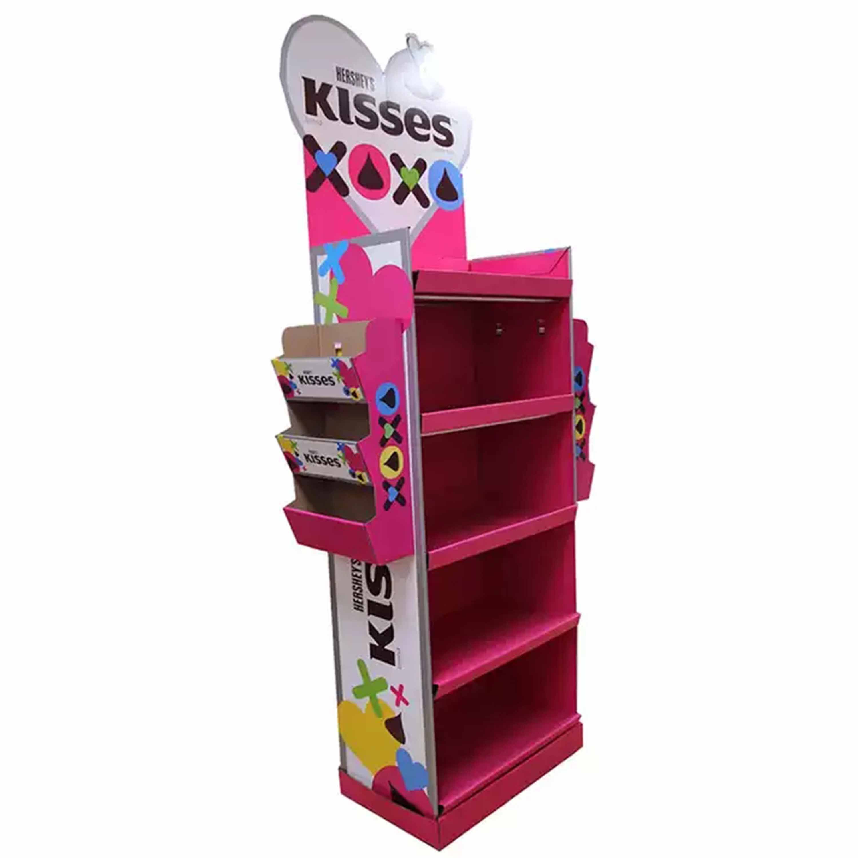 Buy Wholesale China Pop Floor Display Shelf Display Cardboard Retail ...