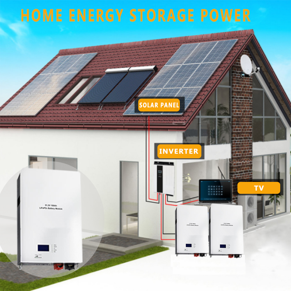 Manufacturer 51.2v 200ah High Capacity Solar Home Energy Storage System ...