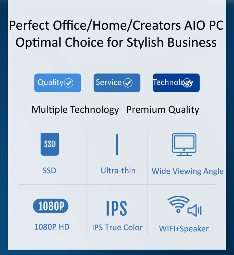 Buy Wholesale China Brand New 21.5 Inch All In One Desktop Pc Core I5 ...