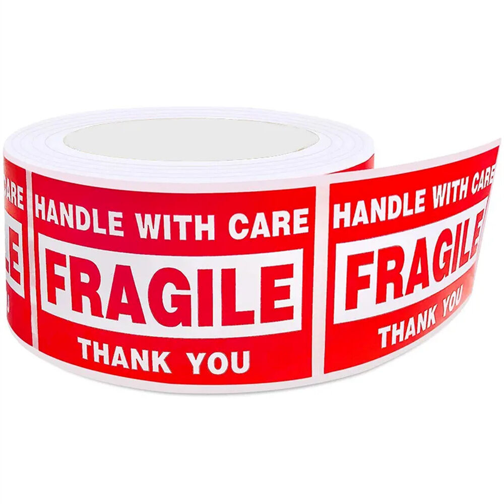 Buy Wholesale China Customized Waterproof Fragile Notice Roll Sticker ...
