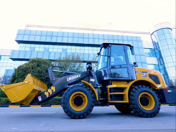 Mini Wheel Loader Lw200kv With Pallet Fork For Sale - China Wholesale ...
