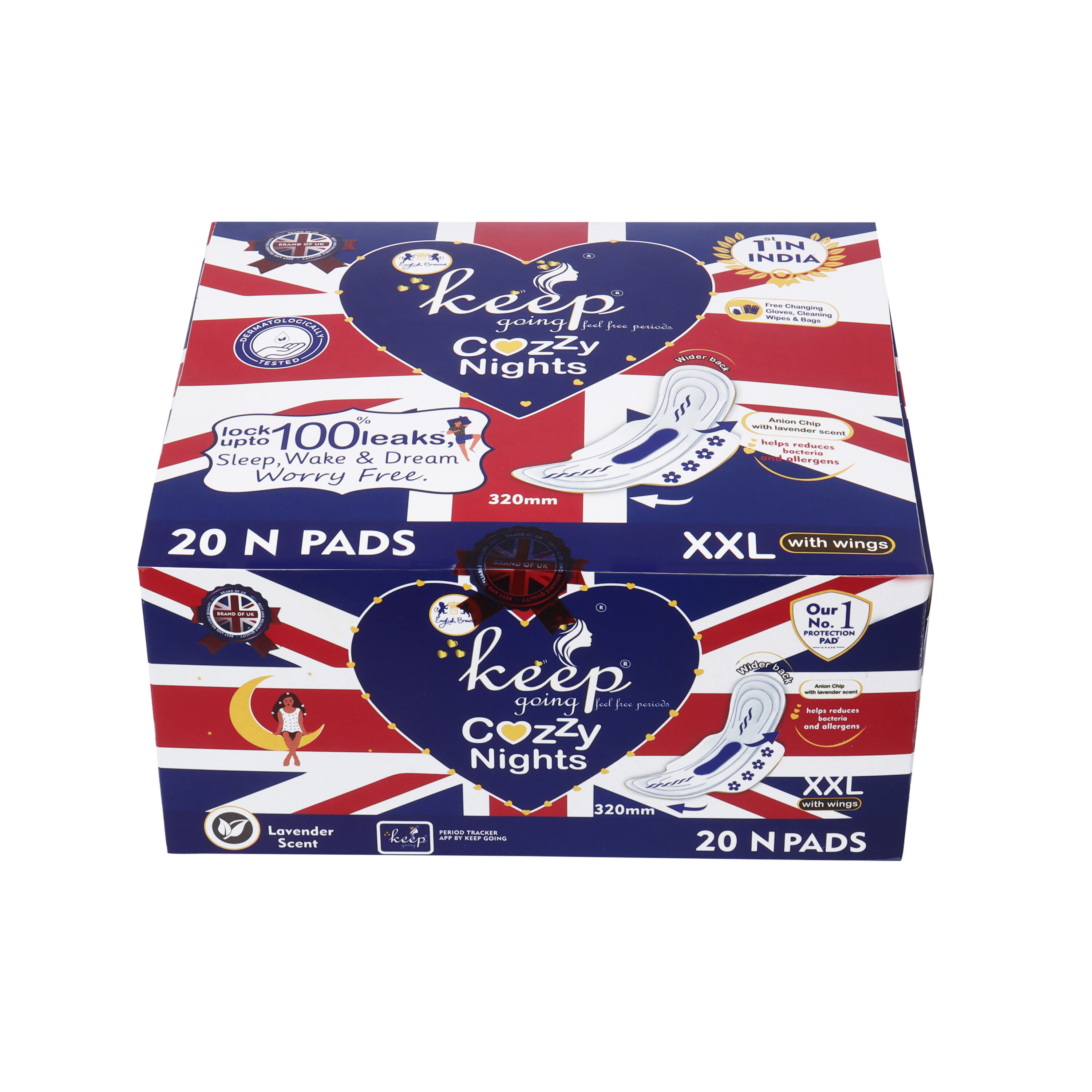 Buy Wholesale India Keep Going Cozzy Night Sanitary Pad – World’s First Complete Sanitary Pad ...