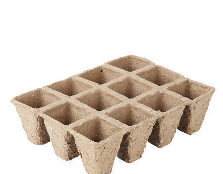 Buy Wholesale China Wholesales Biodegradable 12 Grid Square Paper Fiber ...