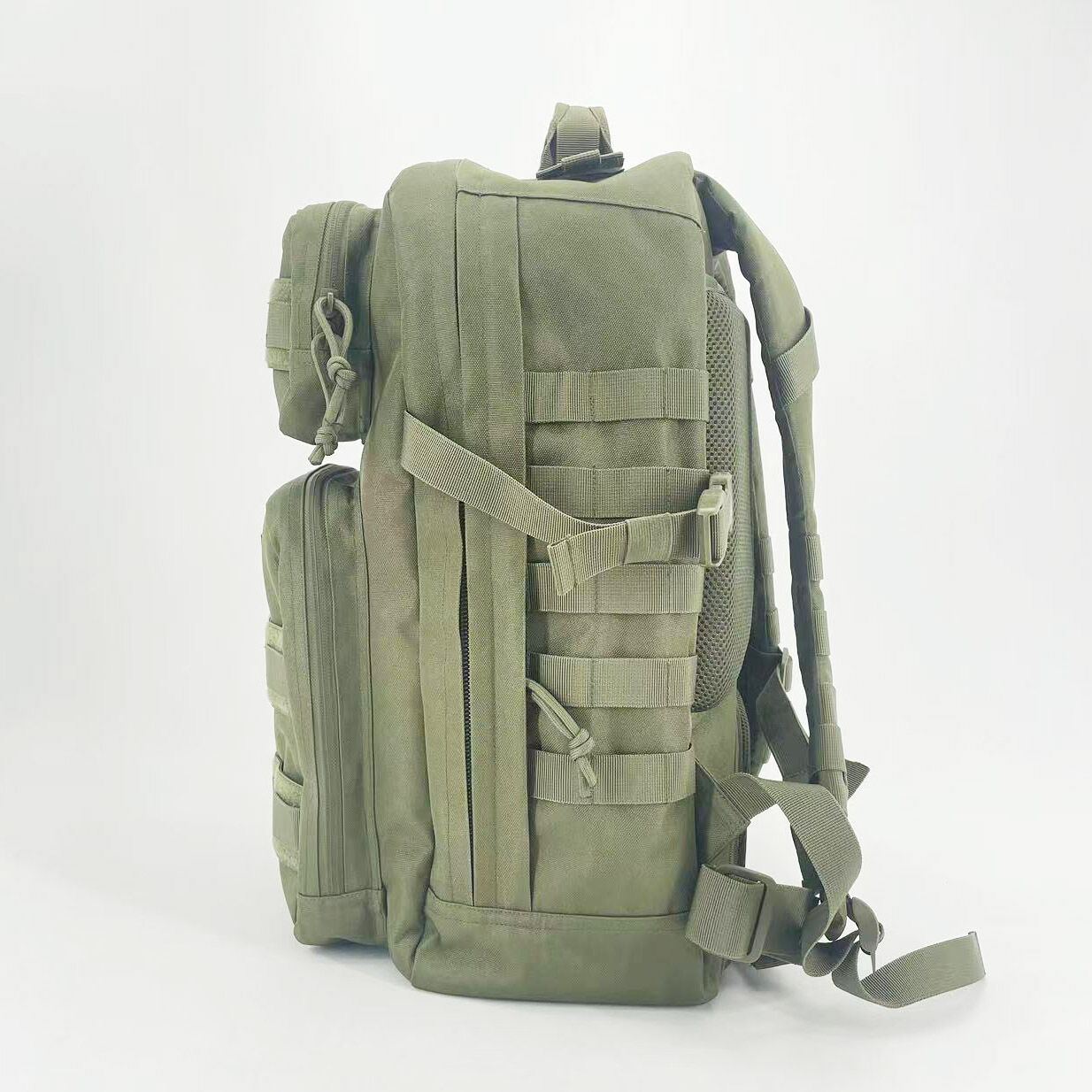 Buy Wholesale China Solid Army Green Molle Webbing Large Capacity ...