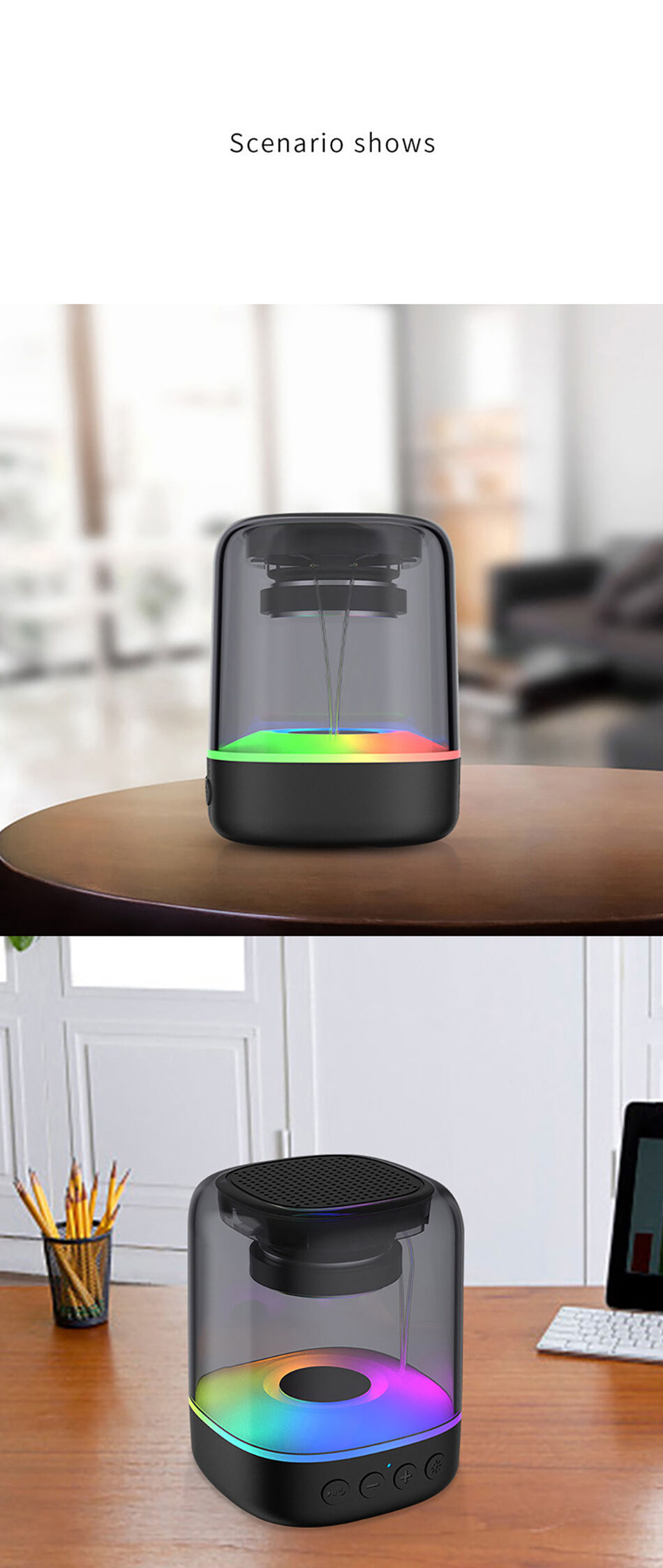 Buy Wholesale China New Popularity Shocking Sound Effects Night Rgb ...