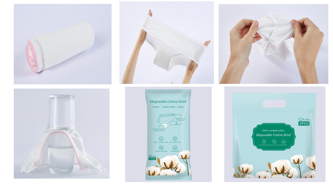 Buy Wholesale China Factory Custom Combed Cotton Disposable Underwear ...