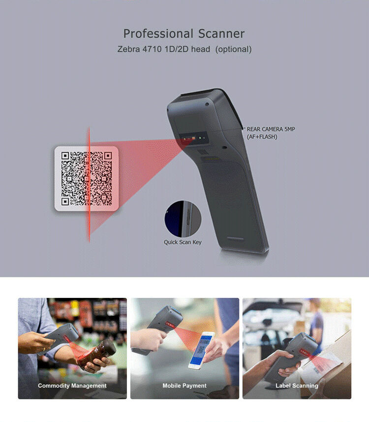 Buy Wholesale China Google Service 4g Qr Scaner Nfc Handheld Android ...