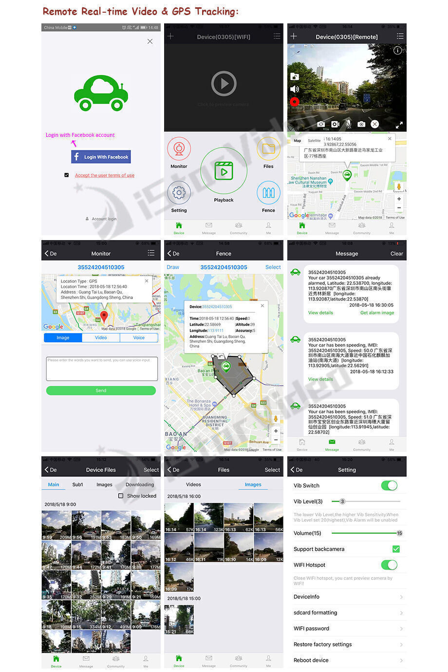 Buy Wholesale China Live Video 24h Remote Monitoring 4g Car Camera With ...