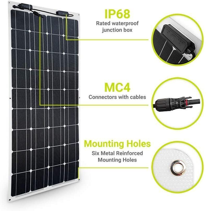 Buy Wholesale China Factory Wholesale 35-380w Flexible Solar Pane Mono ...