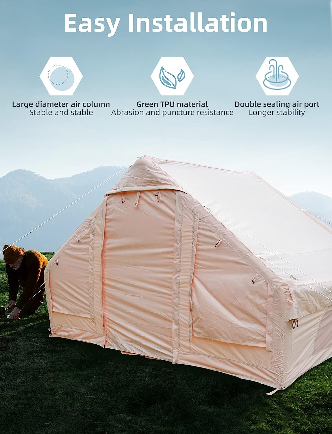 Buy Wholesale China Ot6301 Portable Large Party Tent House Black Led ...