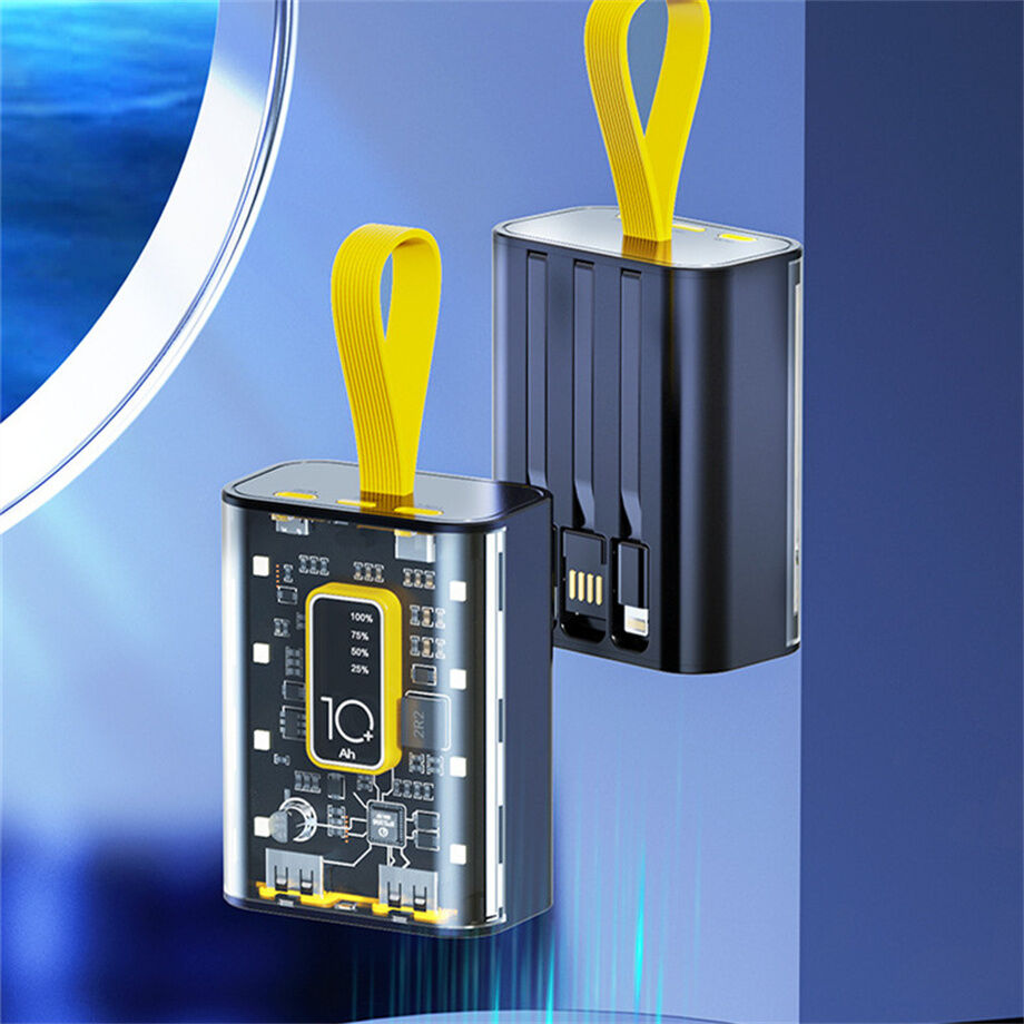 Buy Wholesale China "20000mah Punk Style Transparent Mecha Led Light ...